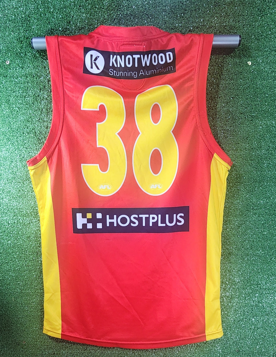 Gold Coast Suns 2023 Home Guernsey (SIXT on Front) – Sports Gear Australia