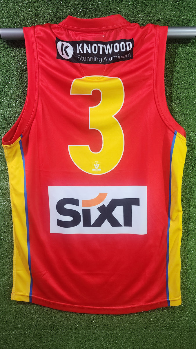 Gold Coast Suns 2024 VFL Home (Red) Guernsey – Sports Gear Australia