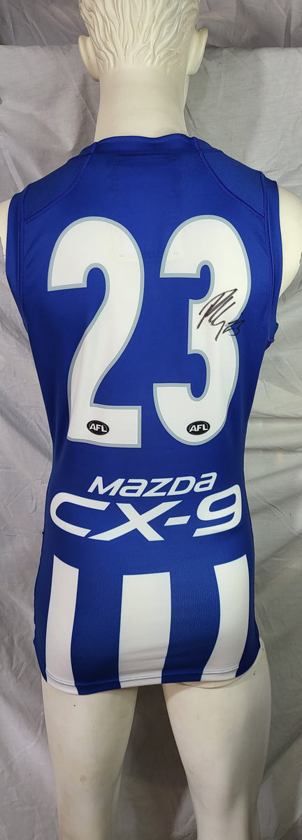2017 North Melbourne Kangaroos AFL HOME Player Issue Guernsey – Sports ...