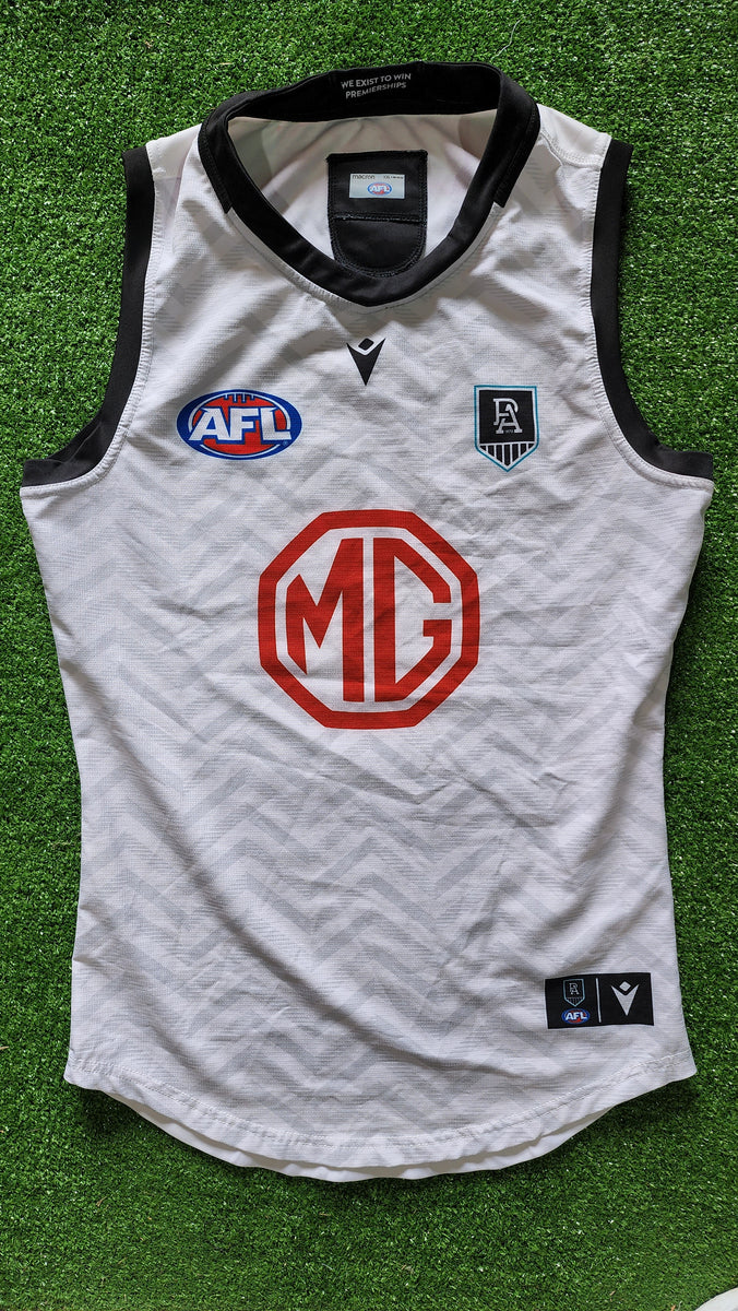 2021 Port Adelaide Power AFL Training Player Issue Guernsey - WHITE ...
