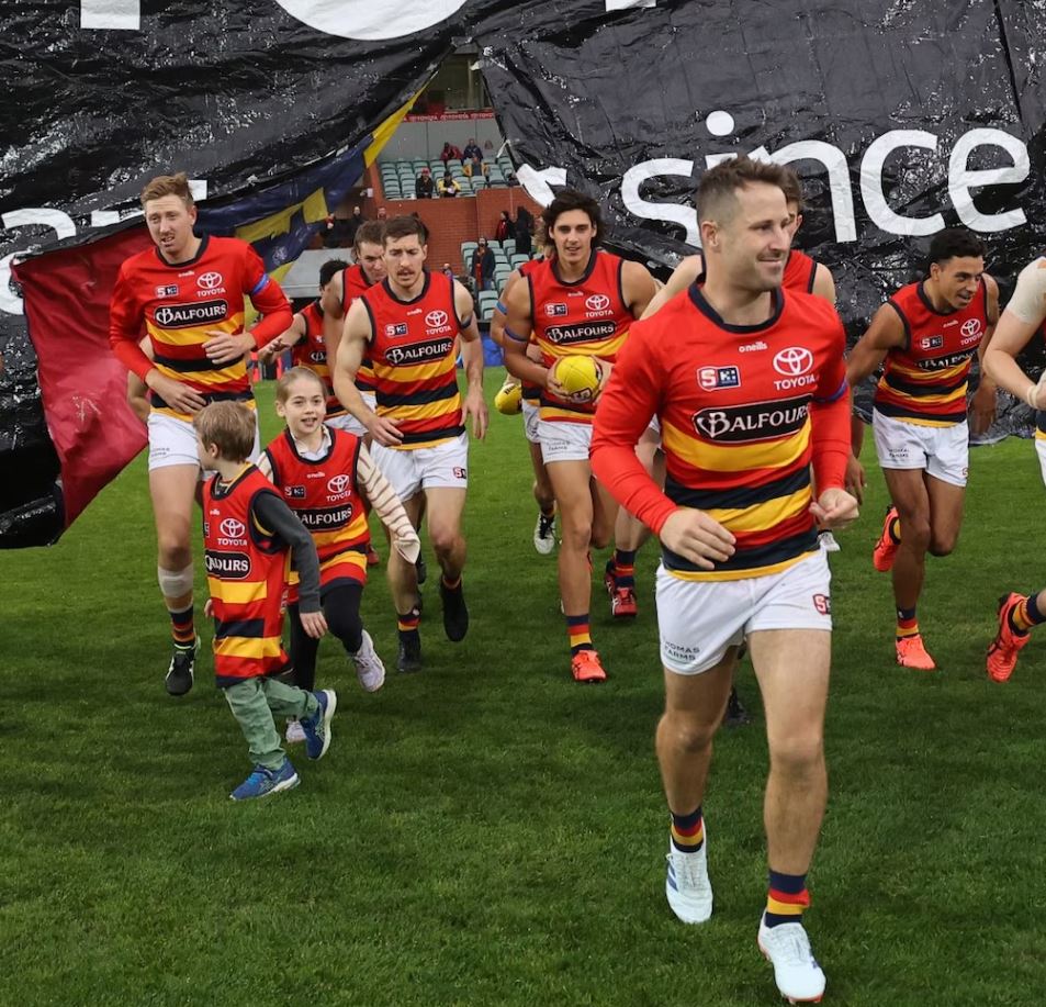 2023 Adelaide Crows SANFL Red Long Sleeve Guernseys – Sports Gear Australia